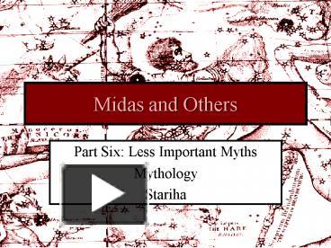 Midas and Others presentation | free to view