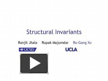 PPT – Structural Invariants PowerPoint presentation | free to view - id ...
