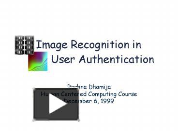 PPT – User Authentication PowerPoint presentation | free to download ...