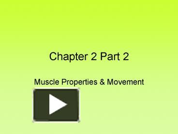 PPT – Chapter 2 Part 2 PowerPoint presentation | free to view - id ...