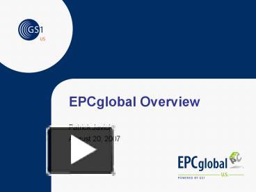 PPT – EPCglobal Overview PowerPoint presentation | free to view - id ...