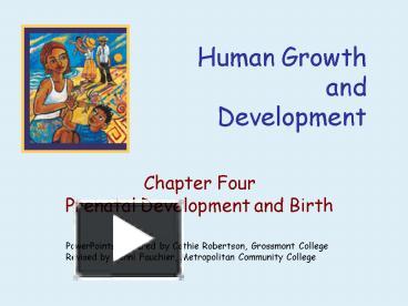 PPT – Human Growth and Development PowerPoint presentation | free to ...