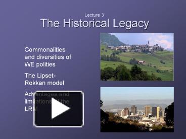 PPT – The Historical Legacy PowerPoint presentation | free to view - id ...