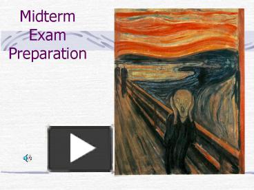 PPT – Midterm Exam Preparation PowerPoint presentation | free to view ...