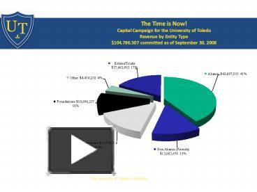 PPT – The University of Toledo Foundation .. PowerPoint presentation ...