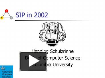 PPT – SIP in 2002 PowerPoint presentation | free to download - id ...