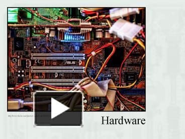 PPT – Hardware PowerPoint presentation | free to view - id: af92d-ODdlY