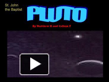 PLUTO presentation | free to view