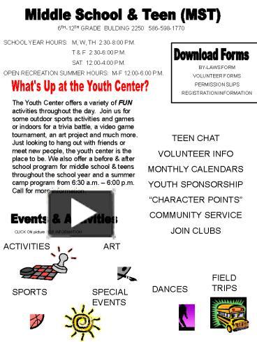 PPT – Middle School PowerPoint presentation | free to view - id: b2070 ...