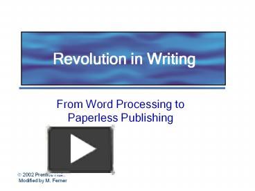 PPT – 2002 Prentice Hall. PowerPoint presentation | free to download ...