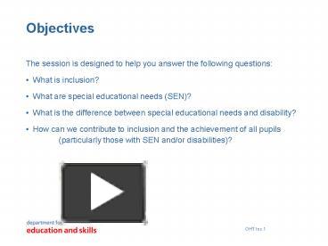 PPT – Objectives PowerPoint presentation | free to view - id: b29a7-ZDQ0N