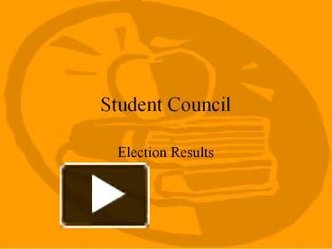 Student Council presentation | free to download