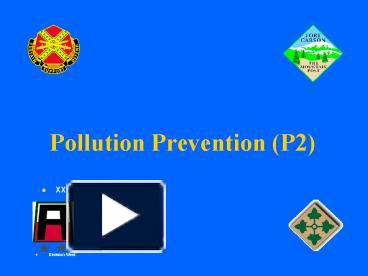 PPT – Pollution Prevention P2 PowerPoint presentation | free to view ...