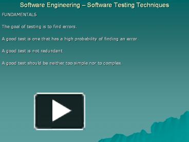 PPT – Software Engineering PowerPoint presentation | free to view - id ...