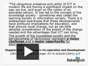 PPT – Organisation for Economic Cooperation and Development OECD ...