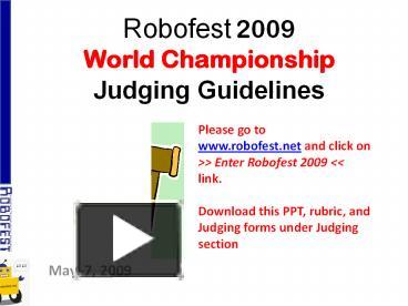 PPT – Download this PPT, rubric, and Judging forms under Judgin ...