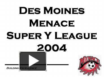 Building Excellence presentation | free to view