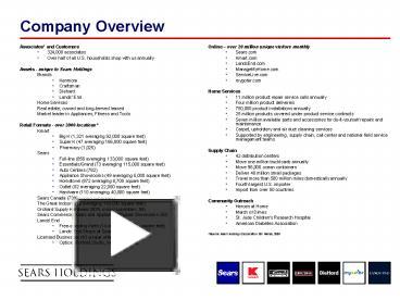 PPT – Company Overview PowerPoint presentation | free to view - id ...