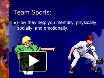 Team Sports: presentation | free to view