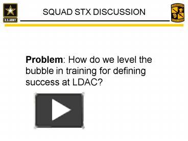 SQUAD STX DISCUSSION presentation | free to view