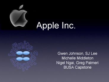 Apple Inc. presentation | free to view
