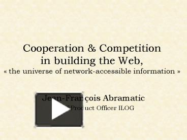 PPT – Cooperation PowerPoint presentation | free to view - id: b4ec8-M2Y4Y