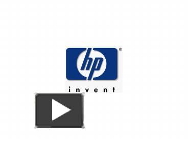 HP OpenView presentation | free to view