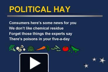 PPT – POLITICAL HAY PowerPoint presentation | free to view - id: b600a ...