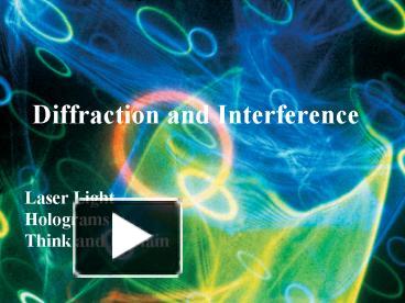 Diffraction and Interference presentation | free to view