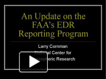 PPT – An Update on the FAA PowerPoint presentation | free to download ...