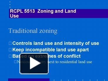 PPT – Traditional zoning PowerPoint presentation | free to view - id ...