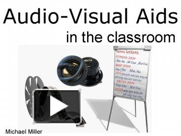 AudioVisual Aids presentation | free to view
