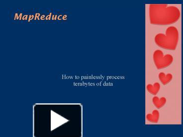 MapReduce presentation | free to view