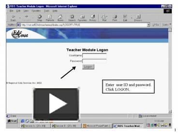 PPT – Enter user ID and password' PowerPoint presentation | free to ...