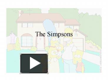 The Simpsons presentation | free to view