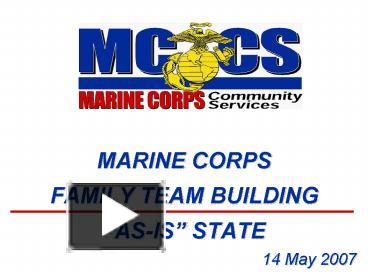 MARINE CORPS presentation | free to view