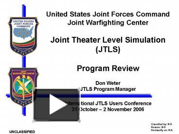 PPT – United States Joint Forces Command PowerPoint presentation | free ...