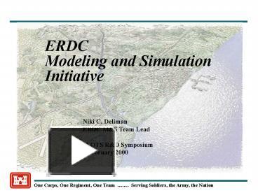 ERDC presentation | free to view