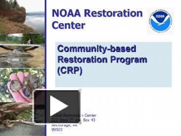 PPT – NOAA Restoration Center PowerPoint presentation | free to view ...
