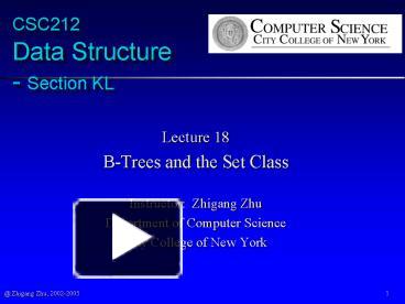 CSC212 Data Structure Section KL presentation | free to download