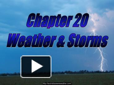 PPT – Weather PowerPoint presentation | free to view - id: be74-MDcwZ