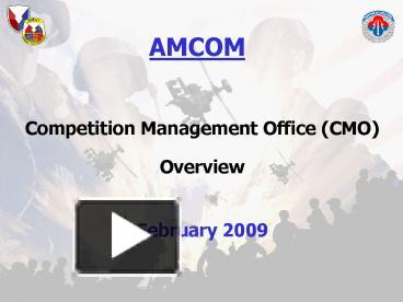 AMCOM presentation | free to view