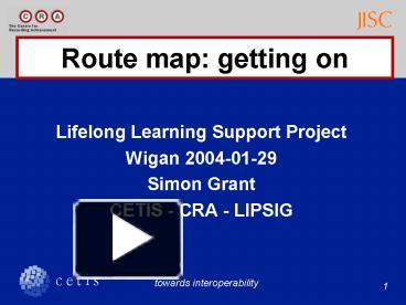PPT – Route map: getting on PowerPoint presentation | free to view - id ...