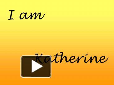 PPT – I am PowerPoint presentation | free to view - id: bf923-ZDc1Z