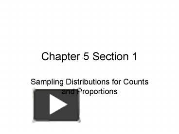 PPT – Chapter 5 Section 1 PowerPoint presentation | free to view - id ...