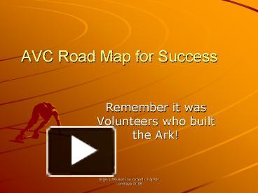 PPT – AVC Road Map for Success PowerPoint presentation | free to view ...
