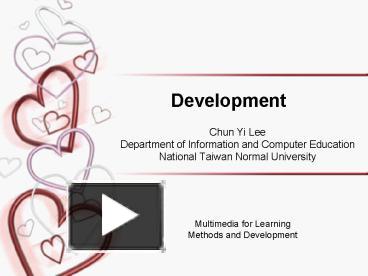 PPT – Development PowerPoint presentation | free to view - id: c2692-ZDc1Z