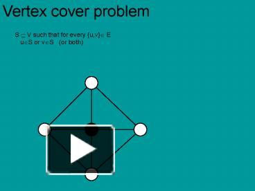 PPT – Vertex cover problem PowerPoint presentation | free to download ...
