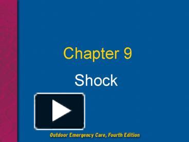 PPT – Shock PowerPoint presentation | free to view - id: c555e-NzJlZ