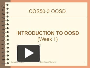 PPT – Object Oriented System Design PowerPoint presentation | free to ...